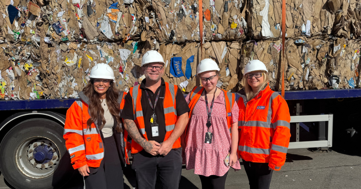J&B Recycling - Recycle Week 2025 | J&B Recycling with Schools