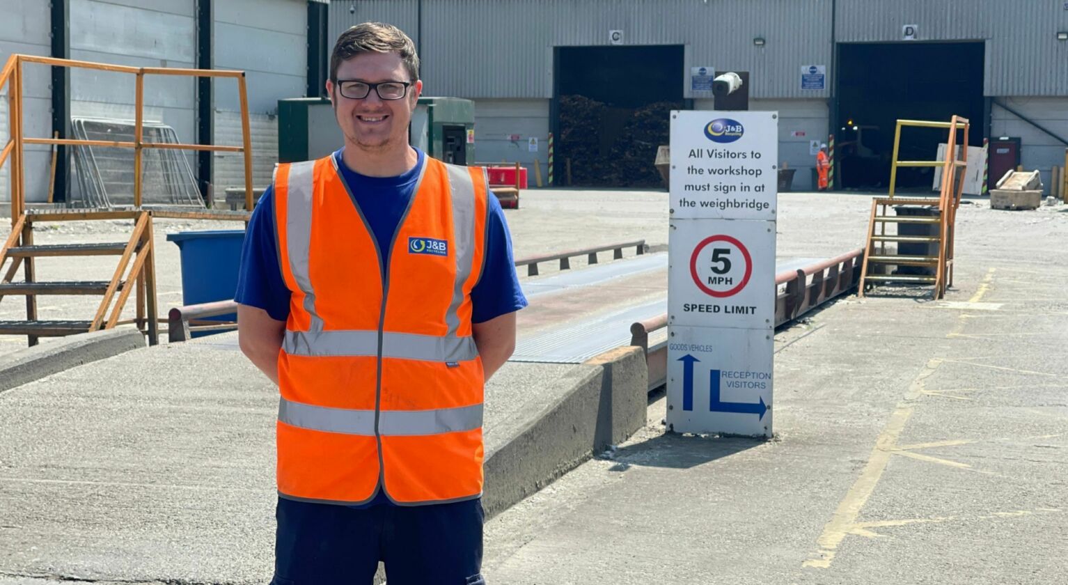 J&B Recycling - Meet Reece Waller - Health & Safety Officer