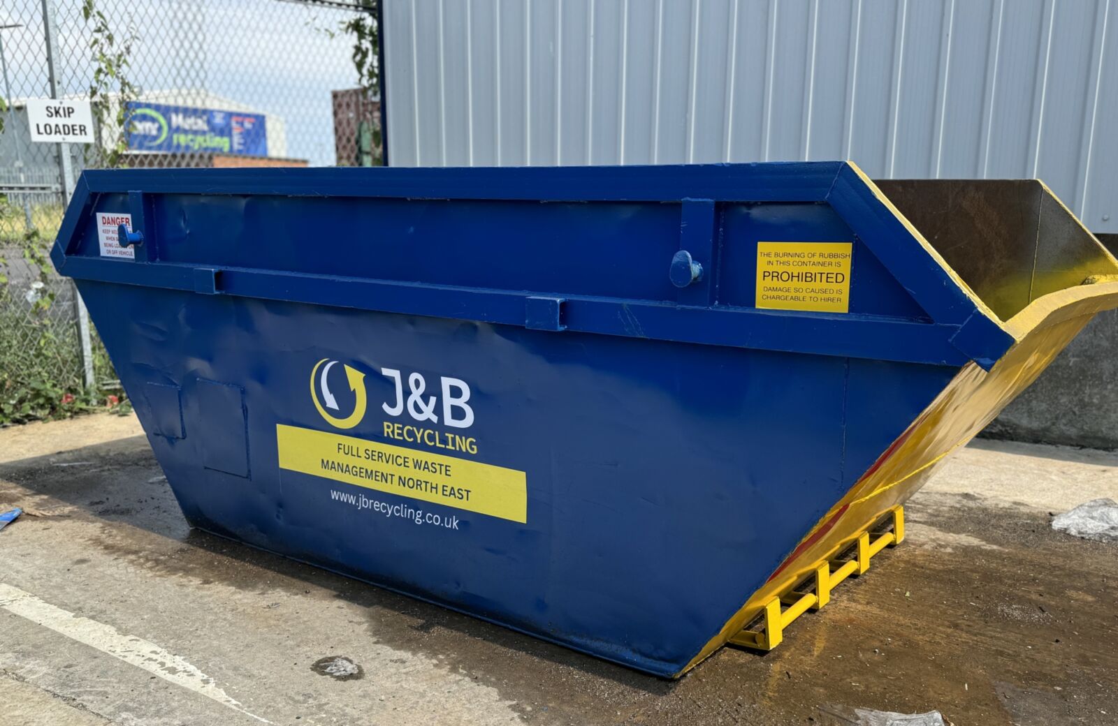 J&B Recycling - Skip Hire I North East England